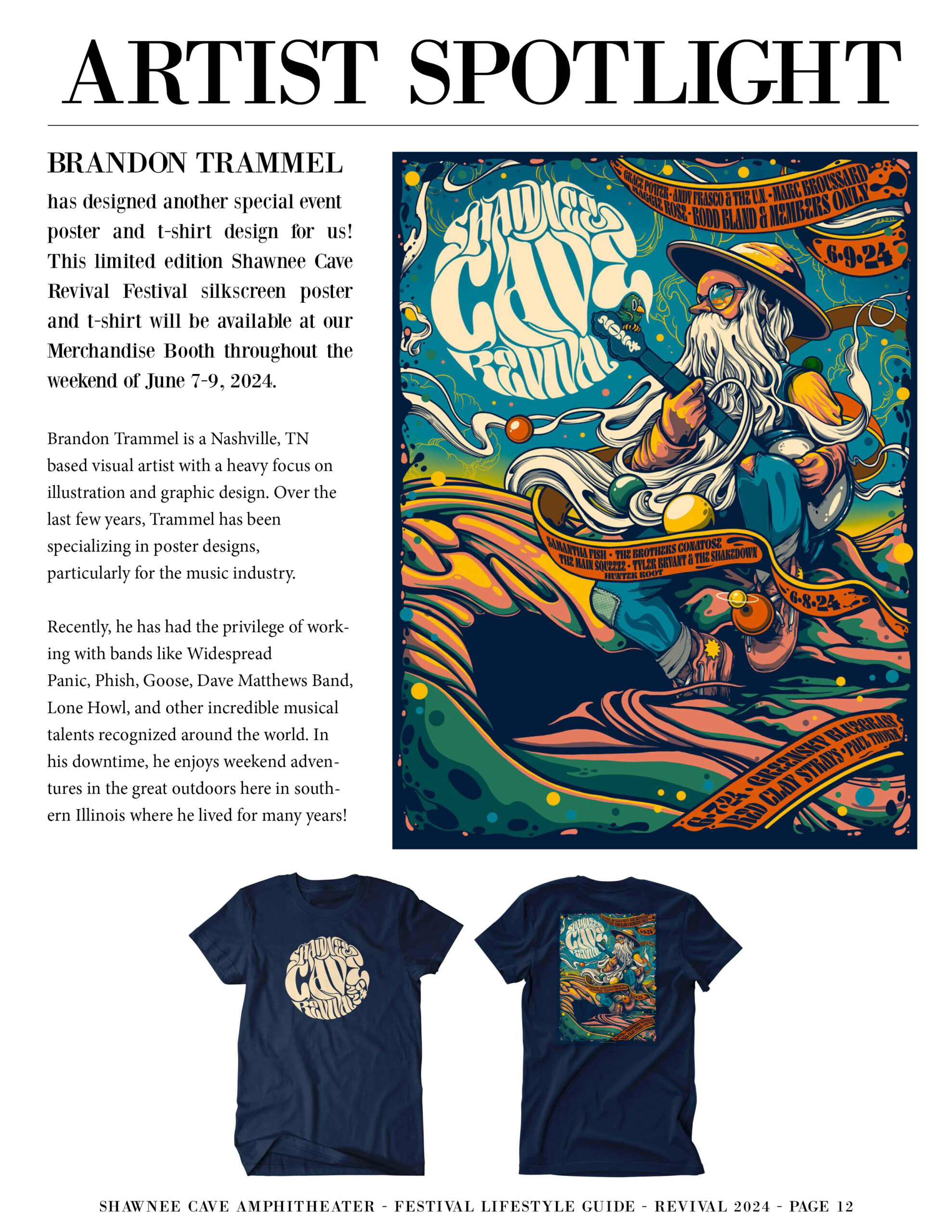 FESTIVAL GUIDE | Shawnee Cave Amphitheater